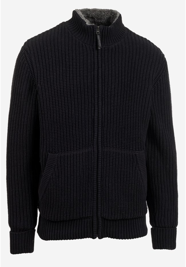 Ζακέτα με χοντρή πλέξη FBM006-073-09_BLACK| funky-buddha.com