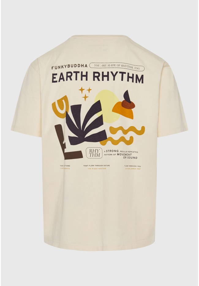 Organic cotton relaxed t-shirt with abstract print FBM011-087-04_CHALK ...