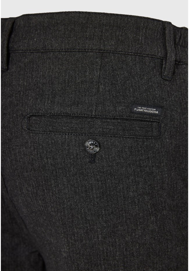 Ανδρικό regular fit chino παντελόνι FBM012-005-02_ANTHRACITE| funky ...