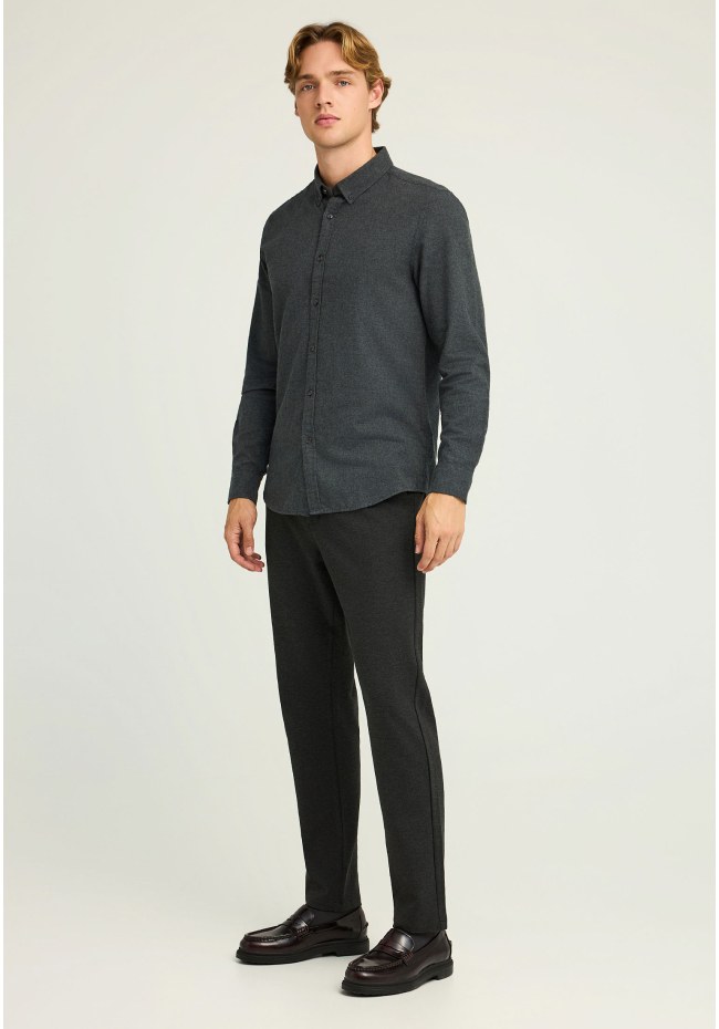 Ανδρικό πουκάμισο με button-down γιακά - The Essentials FBM012-046-05 ...