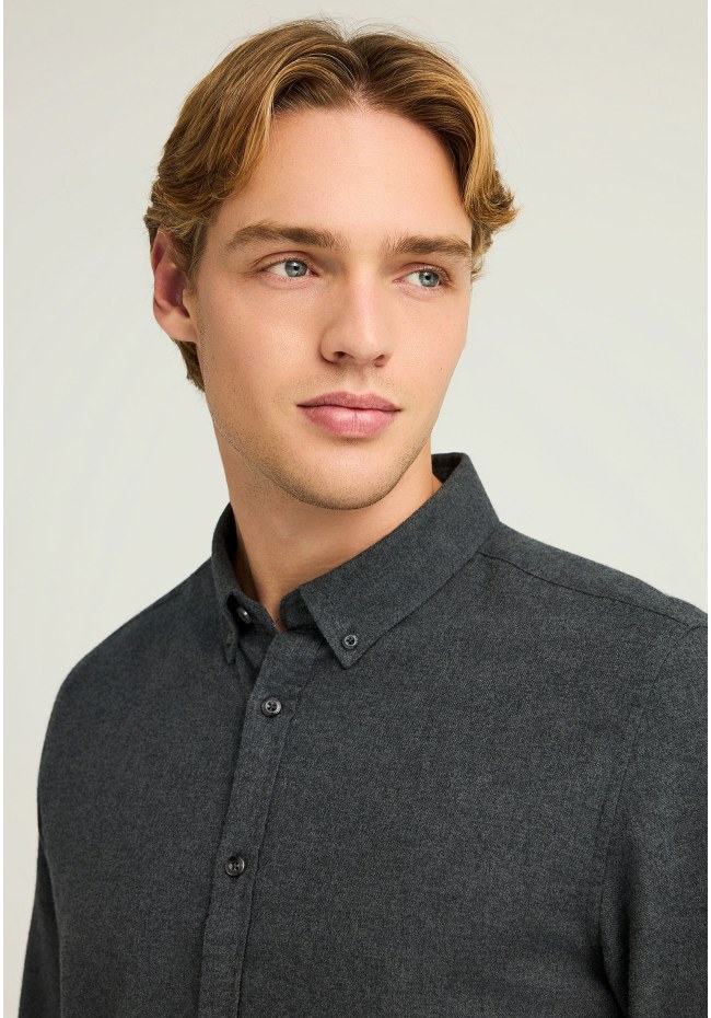Ανδρικό πουκάμισο με button-down γιακά - The Essentials FBM012-046-05 ...