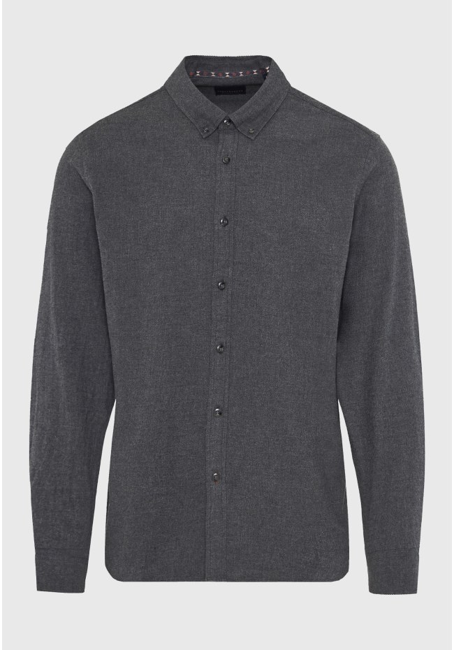 Ανδρικό πουκάμισο με button-down γιακά - The Essentials FBM012-046-05 ...