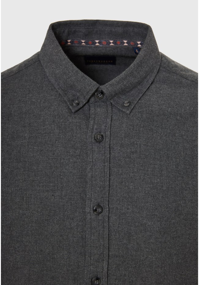 Ανδρικό πουκάμισο με button-down γιακά - The Essentials FBM012-046-05 ...